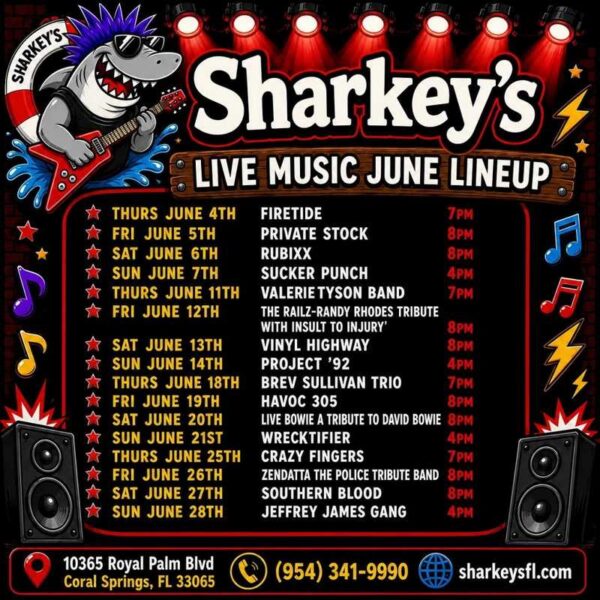 Events - Sharkey's Bar & Grill